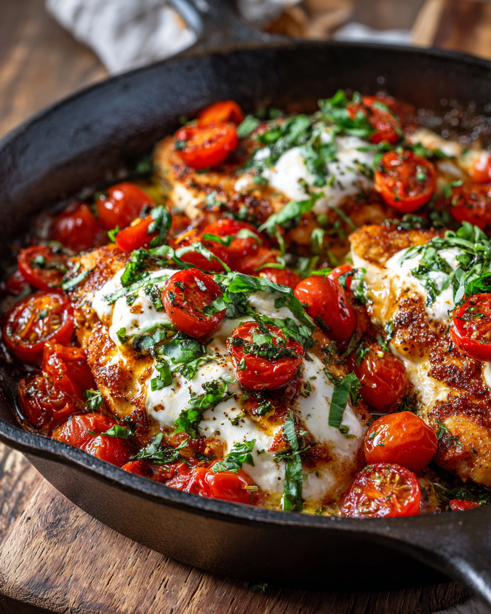 Caprese Chicken Skillet: A Heirloom Recipe for Family Gatherings
