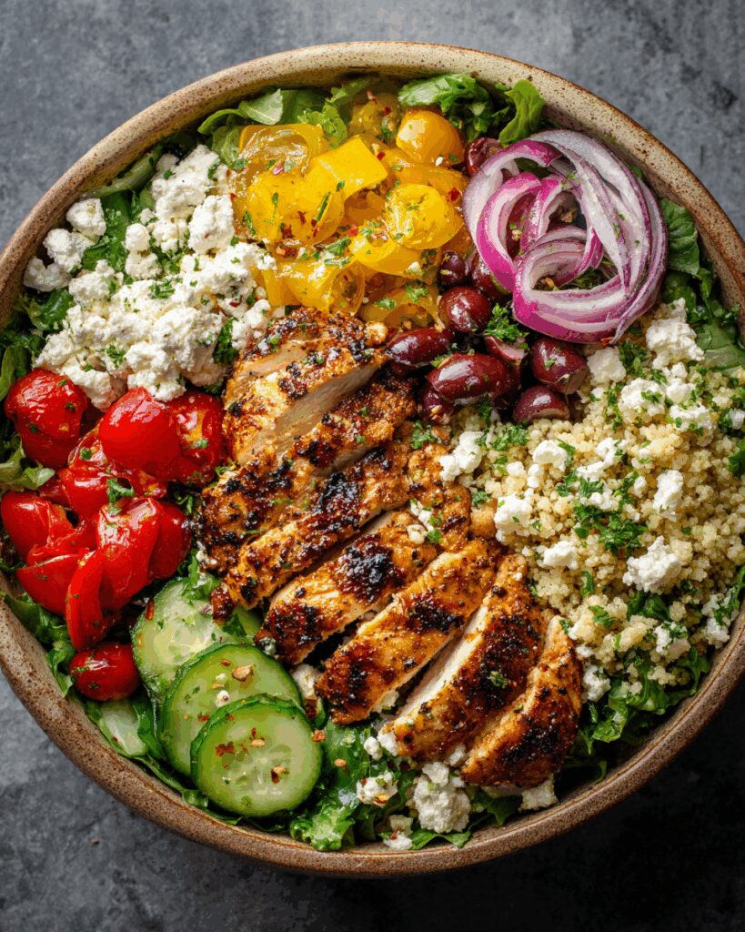 Mediterranean Chicken Bowls: Quick and Delicious Recipe