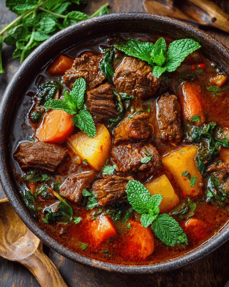 Moroccan Spiced Beef Stew: A Cozy One-Pot Dinner Recipe