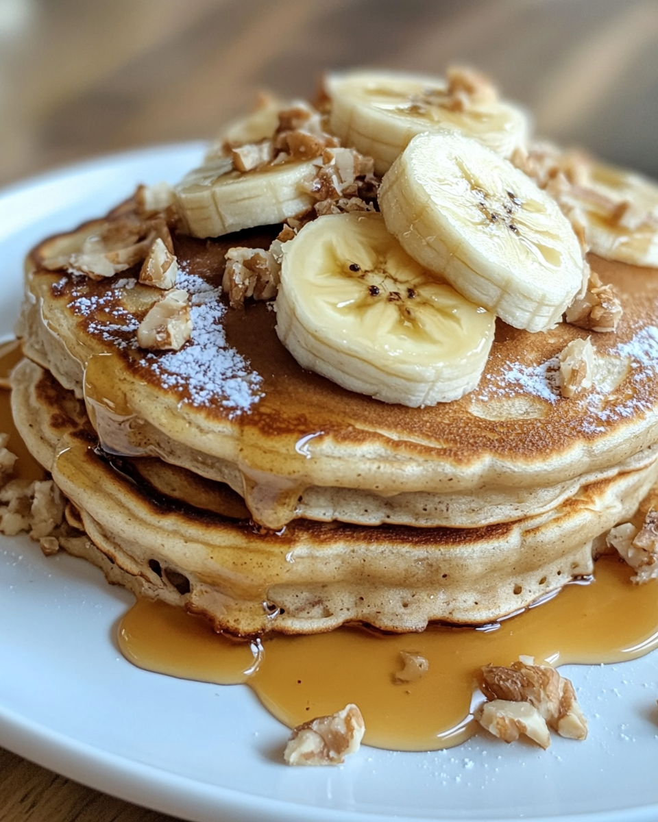 Peanut Butter Banana Pancakes: Easy 10-Minute Recipe